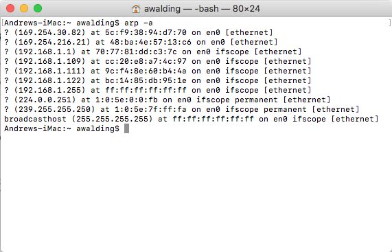 What is the 'arp' command, and how can I use it? - CellStream, Inc.