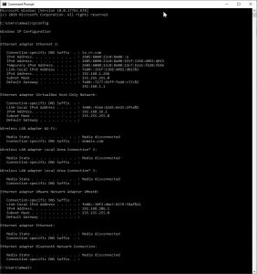 IPv6 Windows Command Line Examples - CellStream, Inc.