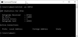 IPv6 Windows Command Line Examples - CellStream, Inc.