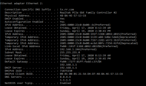 IPv6 Windows Command Line Examples - CellStream, Inc.