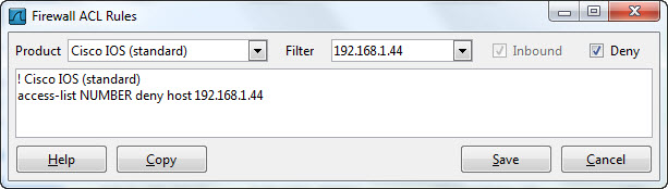 Create ACL and Firewall Rules with Wireshark - CellStream, Inc.