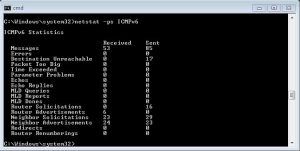 IPv6 Windows Command Line Examples - CellStream, Inc.