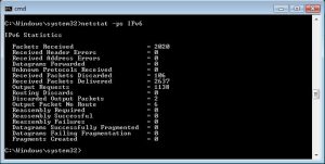 IPv6 Windows Command Line Examples - CellStream, Inc.
