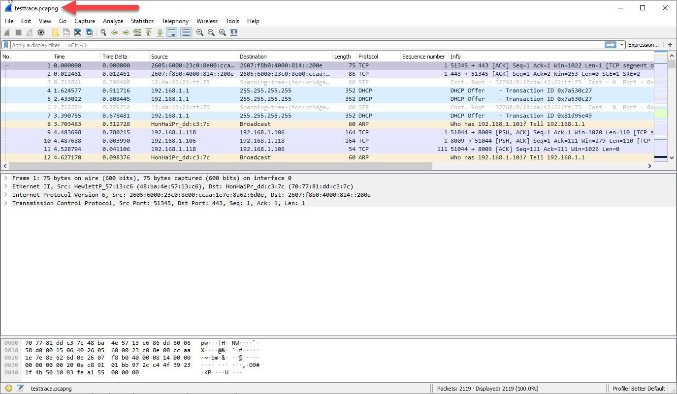 How To Use 'dumpcap' Natively on your Computer - CellStream, Inc.
