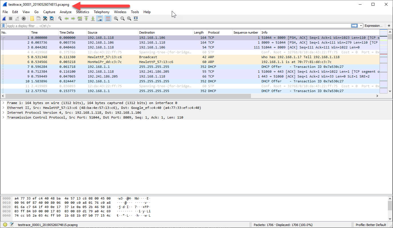 How To Use 'dumpcap' Natively on your Computer - CellStream, Inc.