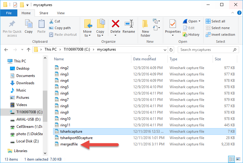 Using the mergecap Tool to Merge Packet Captures - CellStream, Inc.