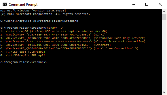 Wireshark Ring Buffer Capture from the Command Line using tshark - CellStream, Inc.