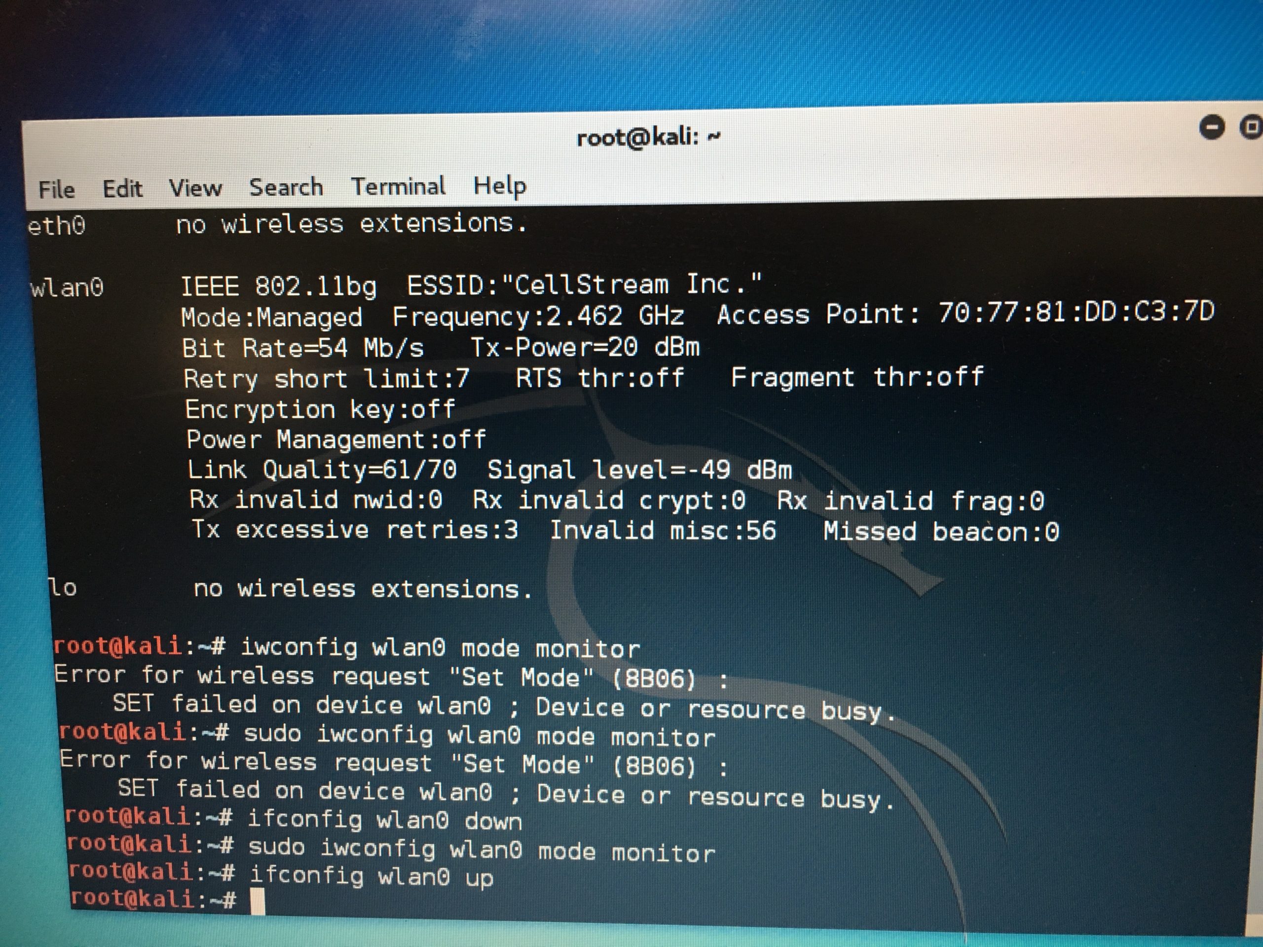 Capturing Wi-Fi WLAN Packets in Wireshark on Linux - CellStream, Inc.