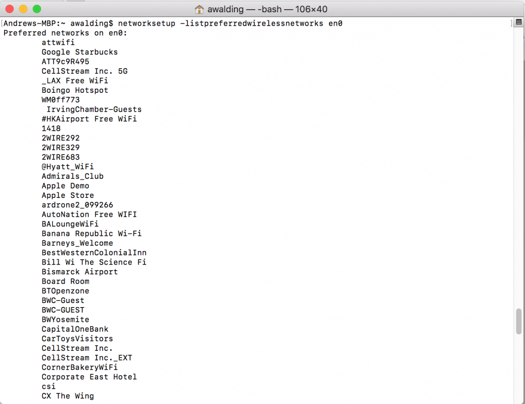 Deleting Remembered Wi-Fi Networks in Windows, MAC OSx, and Linux ...
