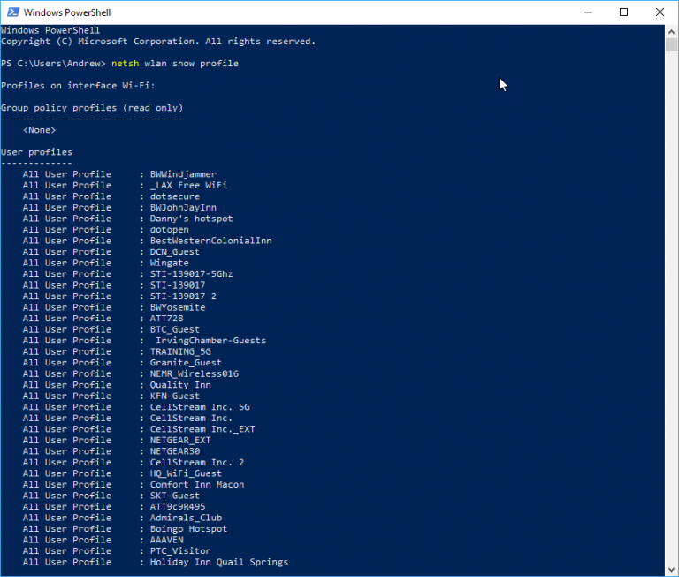 Deleting Remembered Wi-Fi Networks in Windows, MAC OSx, and Linux ...