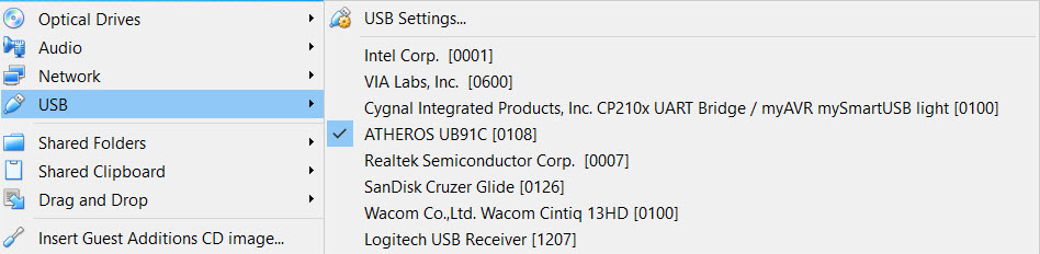 Getting a Virtual Machine to Access Wi-Fi Monitor Mode - CellStream, Inc.