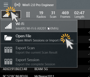 Fantastic Free Wi-Fi Analyzer for Windows - WinFi - CellStream, Inc.
