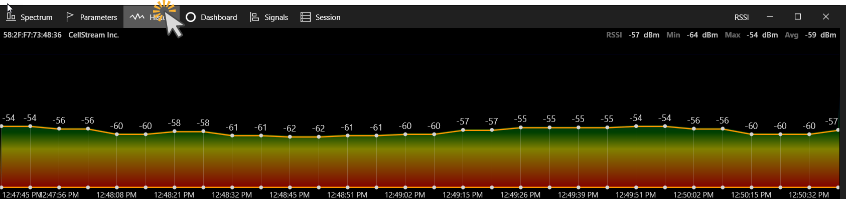 Fantastic Free Wi-Fi Analyzer for Windows - WinFi - CellStream, Inc.