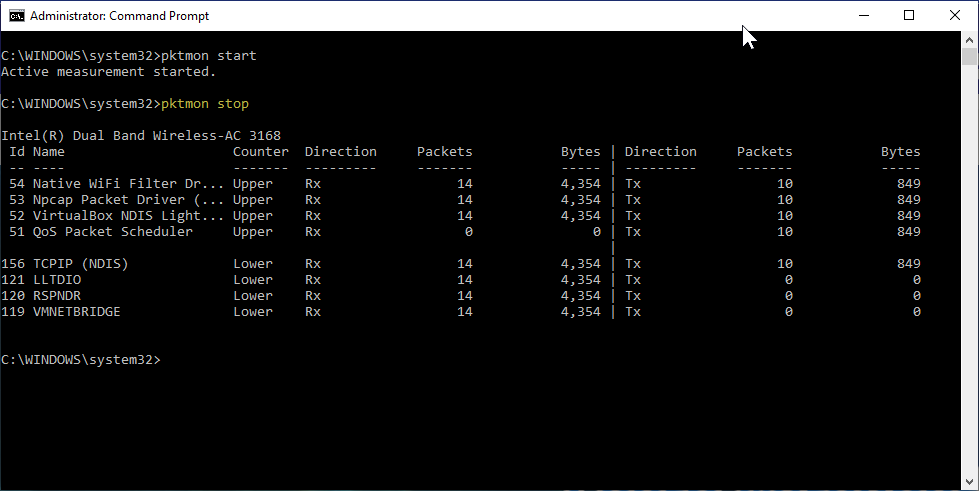 Packet Capture in Windows using pktmon.exe - CellStream, Inc.