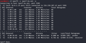 Getting started with iPerf - an illustrated step by step procedure ...