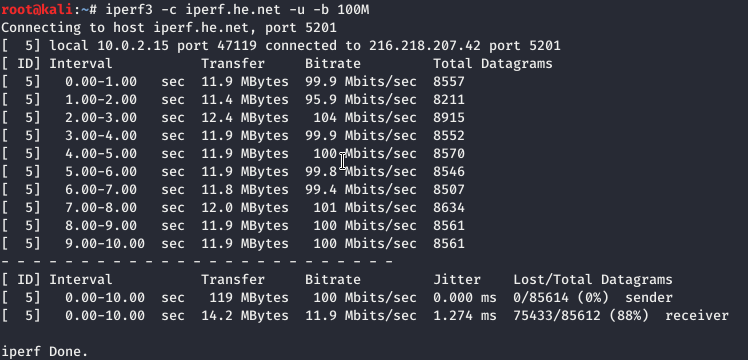 Getting started with iPerf - an illustrated step by step procedure ...