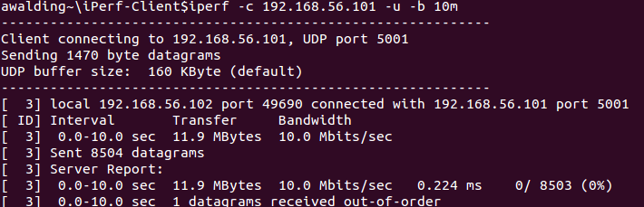 Getting started with iPerf - an illustrated step by step procedure ...