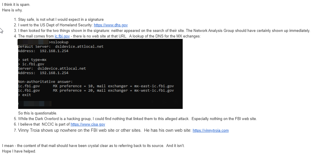 FBI Email System is Hacked - CellStream, Inc.