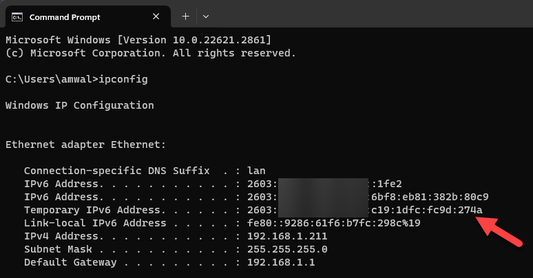 Messing Around with IPv6 Temporary Addresses in Windows - CellStream, Inc.