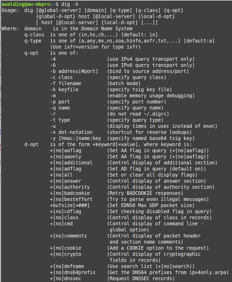 What is the 'dig' command, and how can I use it? - CellStream, Inc.