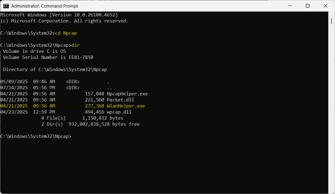 WlanHelper: How to Use It in Windows - CellStream, Inc.