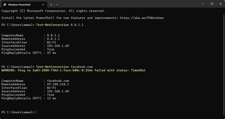 PowerShell Commands Used for Network Troubleshooting - CellStream, Inc.